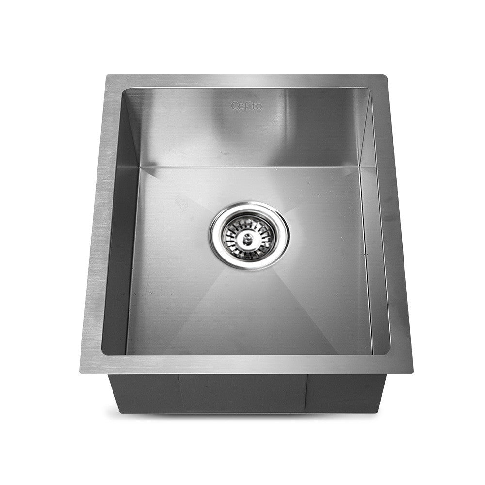 Cefito Stainless-steel Kitchen Sink Silver Under/Top/Flush Mount 39cm